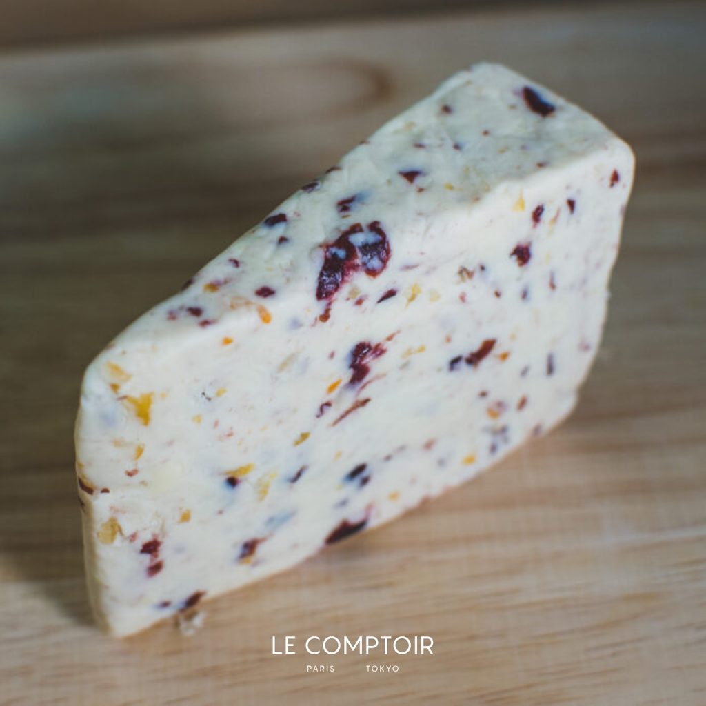 ホワイト・スティルトン クランベリー＆オレンジ • White Stilton Cranberry & Orange • チーズとワイン専門店 ...