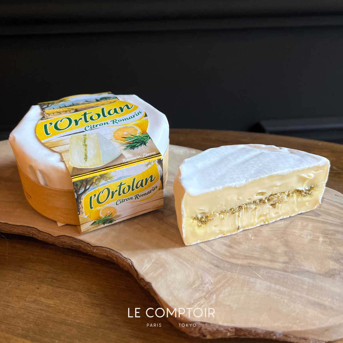 オルトラン レモン＆ローズマリー • Ortolan Citron & Romarin • チーズとワイン専門店 | Le Comptoir ...